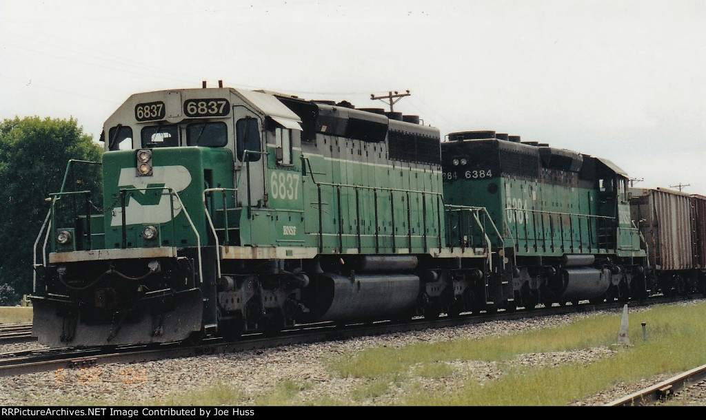 BNSF 6837 East